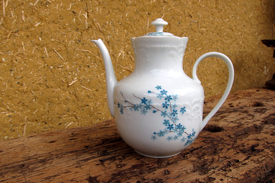 Théière porcelaine de Limoges par Chastagner & cie - Made in France ... Théière porcelaine de Limoges par Chastagner & cie - Made in France ...